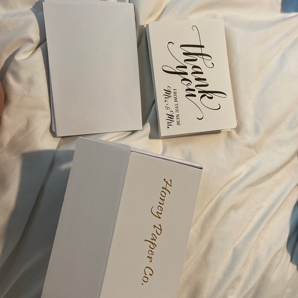 Office | 32 Thank You Cards From The Mr Mrs With Envelopes | Poshmark